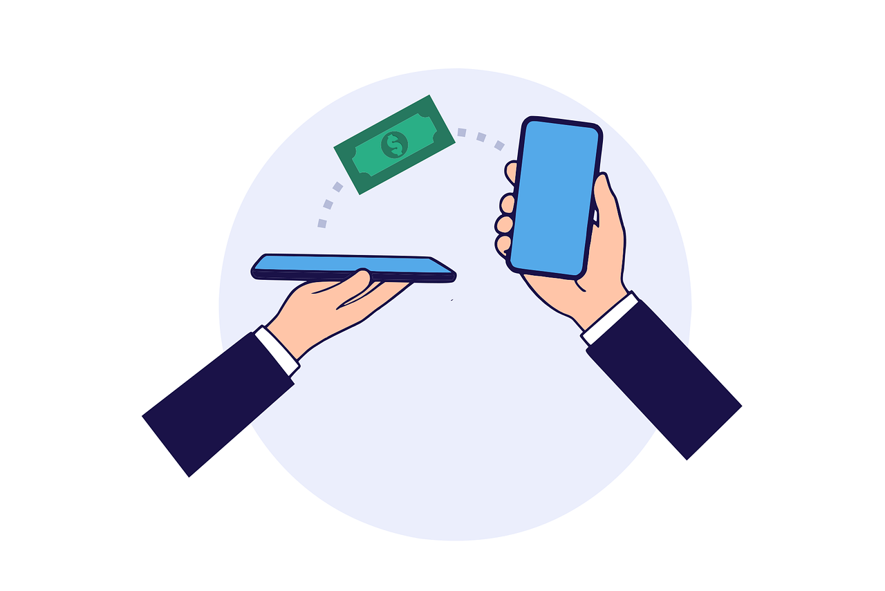 Download Money Transfer, Digital, Payment. Royalty-Free Vector Graphic ...