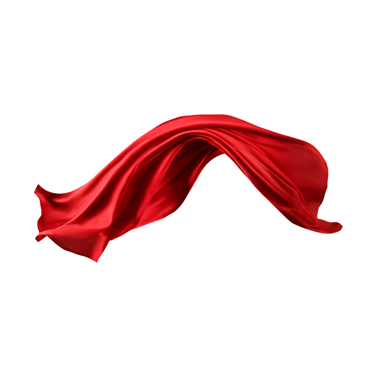 Download Red Silk, Flying Fabric, Satin Cloth. Royalty-Free Stock ...