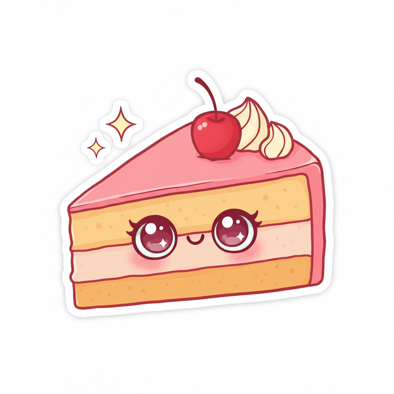 Download Sticker, Print, Cake. Royalty-Free Stock Illustration Image ...