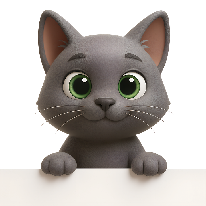 Download Ai Generated, Cat, Cartoon. Royalty-Free Stock Illustration ...
