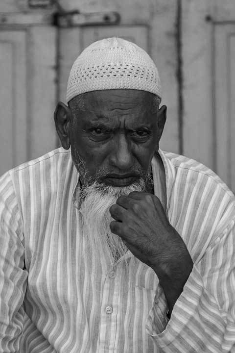 Man Old Elderly Black And - Free photo on Pixabay