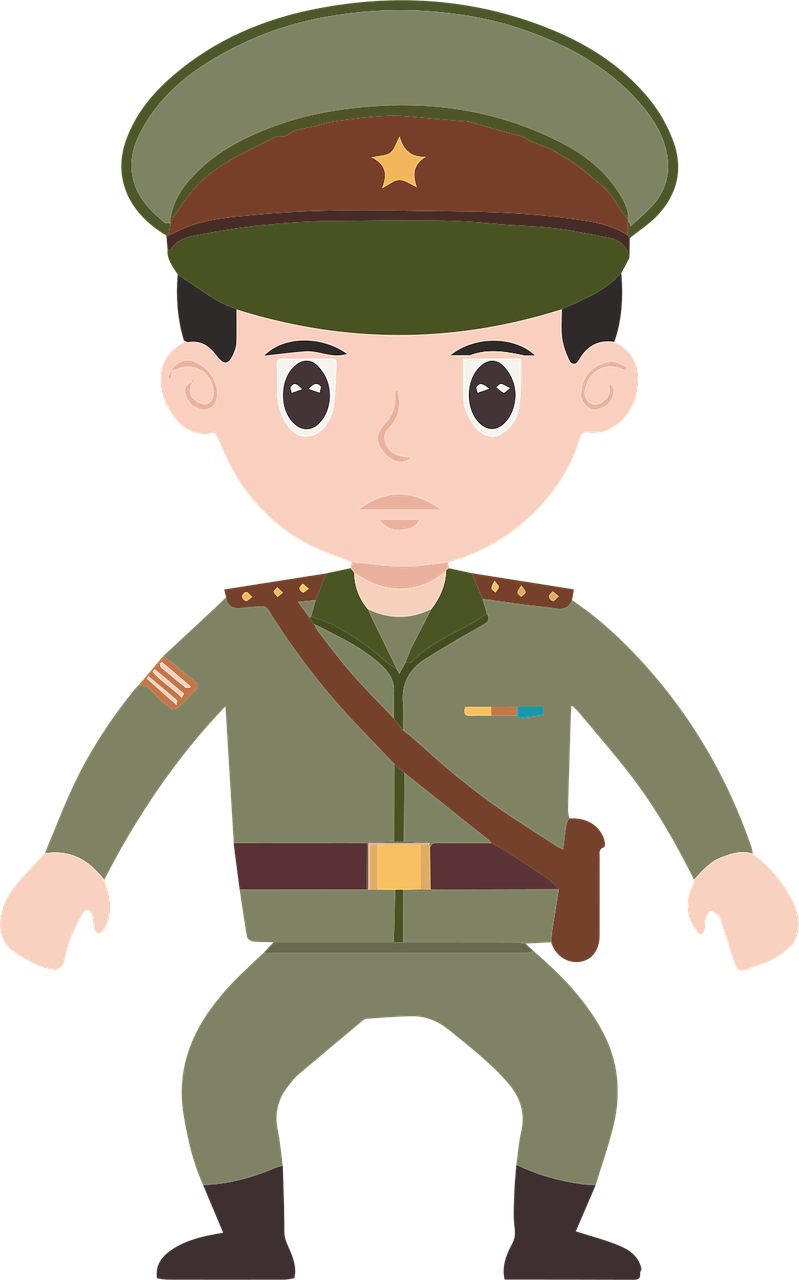 Download Army Soldier Vector, Military Soldier Illustration, Army ...