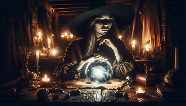 Download A Woman, Fortune Teller, Mage. Royalty-Free Stock Illustration ...