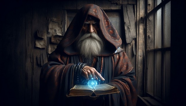 Download Man, Fortune Teller, Mage. Royalty-Free Stock Illustration ...