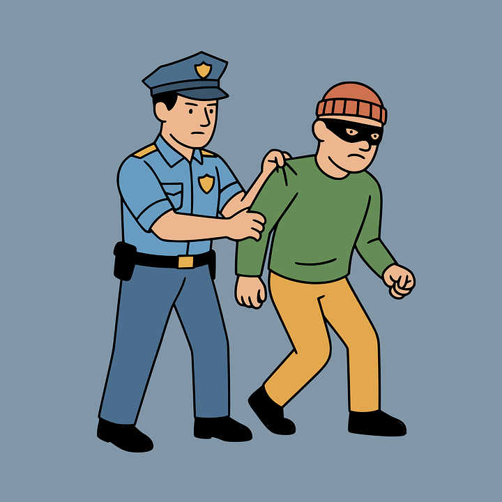Download Police, Arrest, Criminal. Royalty-Free Vector Graphic - Pixabay