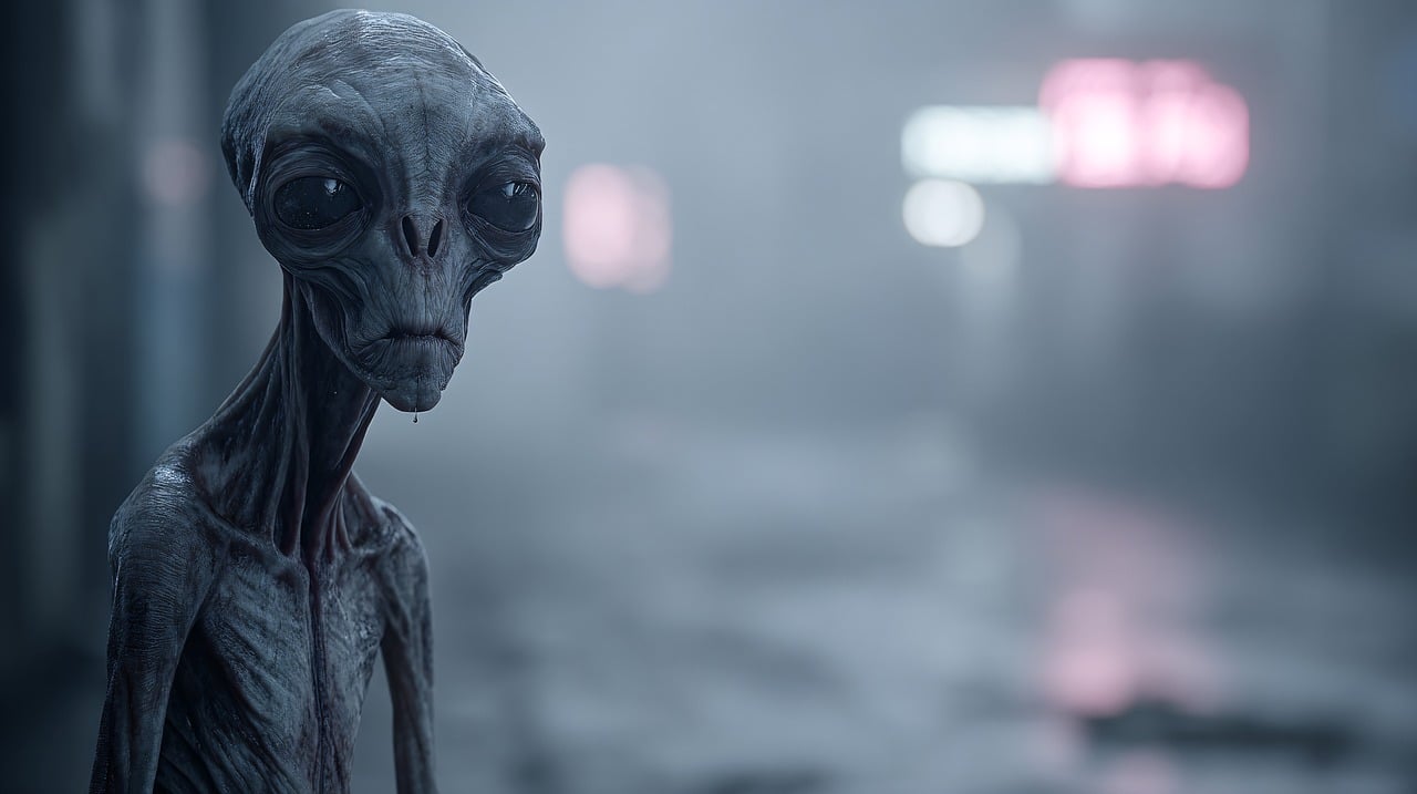 Download Alien, Humanoid, Sci-Fi. Royalty-Free Stock Illustration Image ...