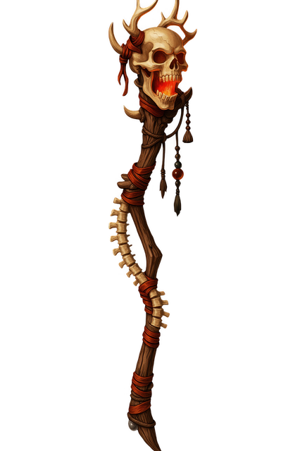 Download Ai Generated, Fantasy Staff, Magic Staff. Royalty-Free Stock ...