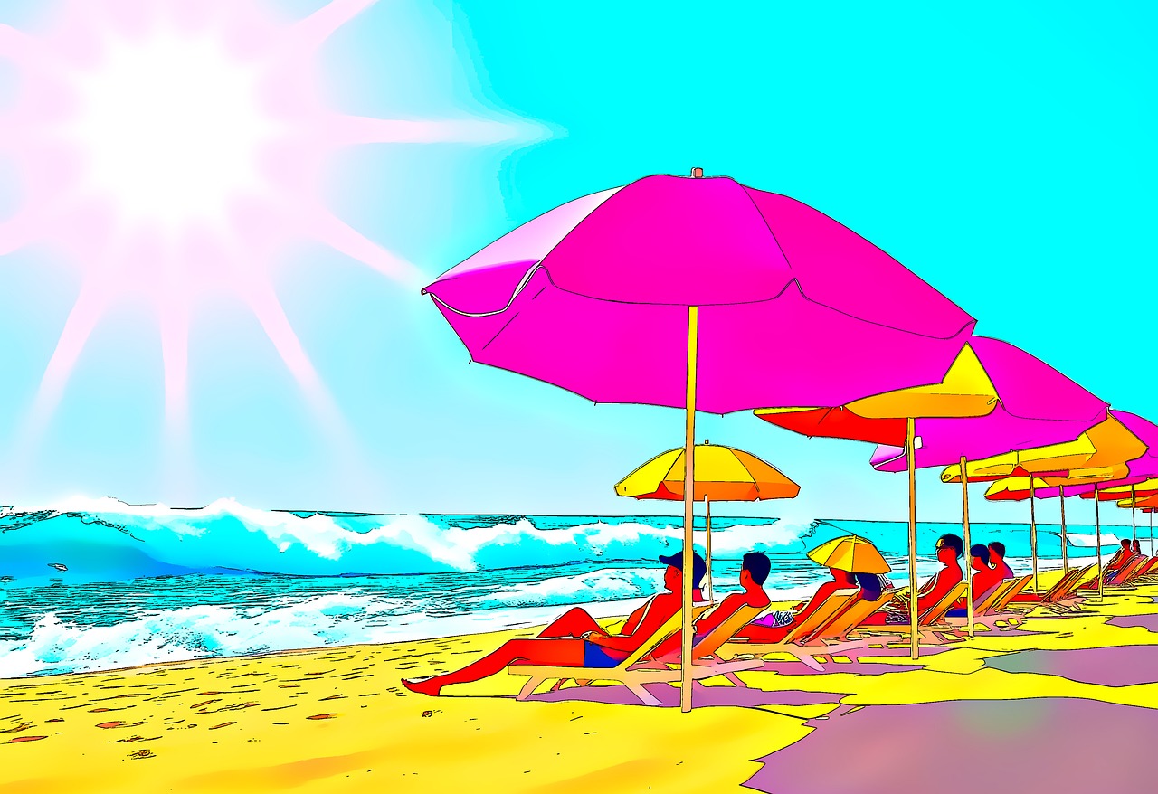 Explore 49,620+ Free Cartoon Beach Illustrations: Download Now - Pixabay
