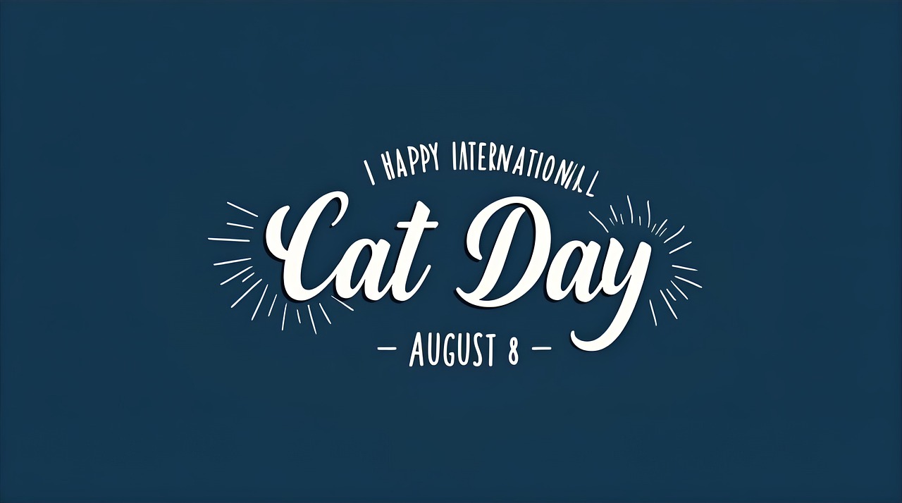 Download International Cat Day, Cat Day, August 8. Royalty-Free Stock ...