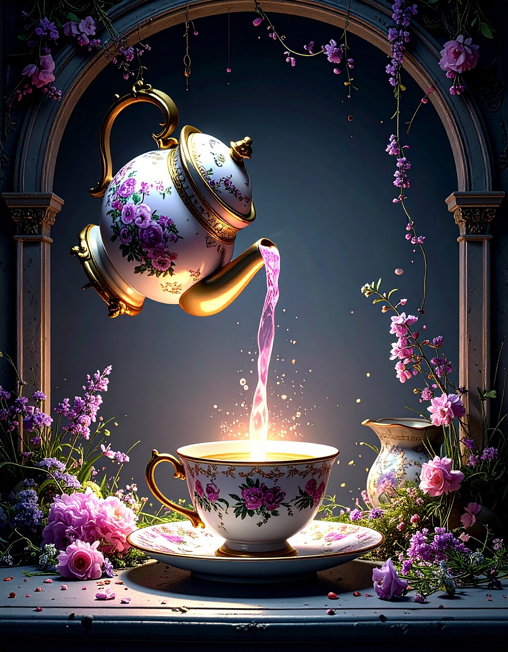 Download Fantasy, World, Tea. Royalty-Free Stock Illustration Image ...