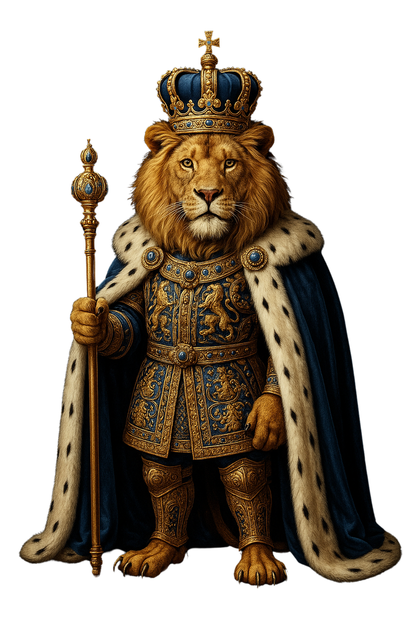 Download Royal Lion Artwork, Majestic Animal Art, Regal Costume ...
