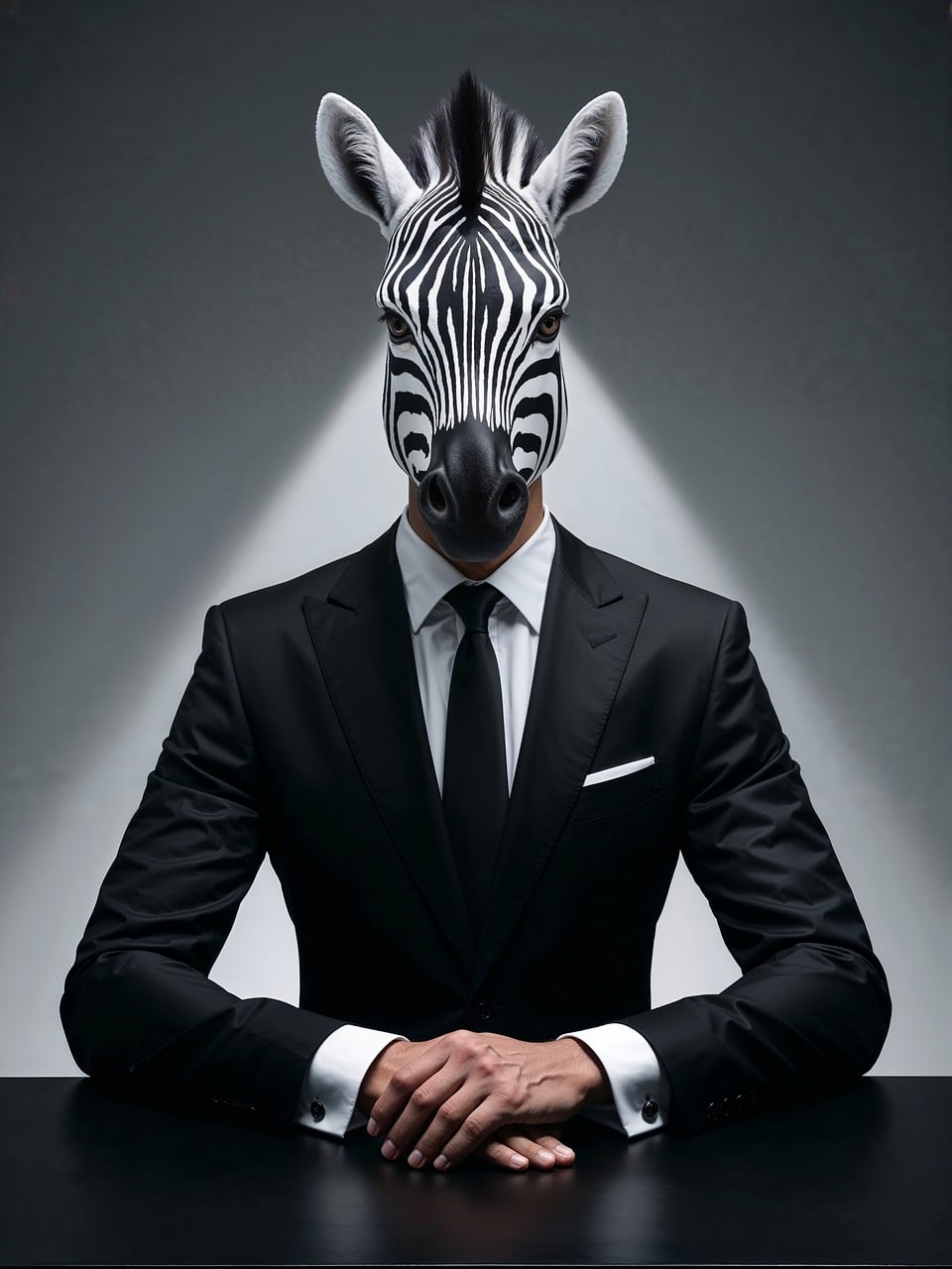 Download Ai Generated, Zebra, Businessman. Royalty-Free Stock ...