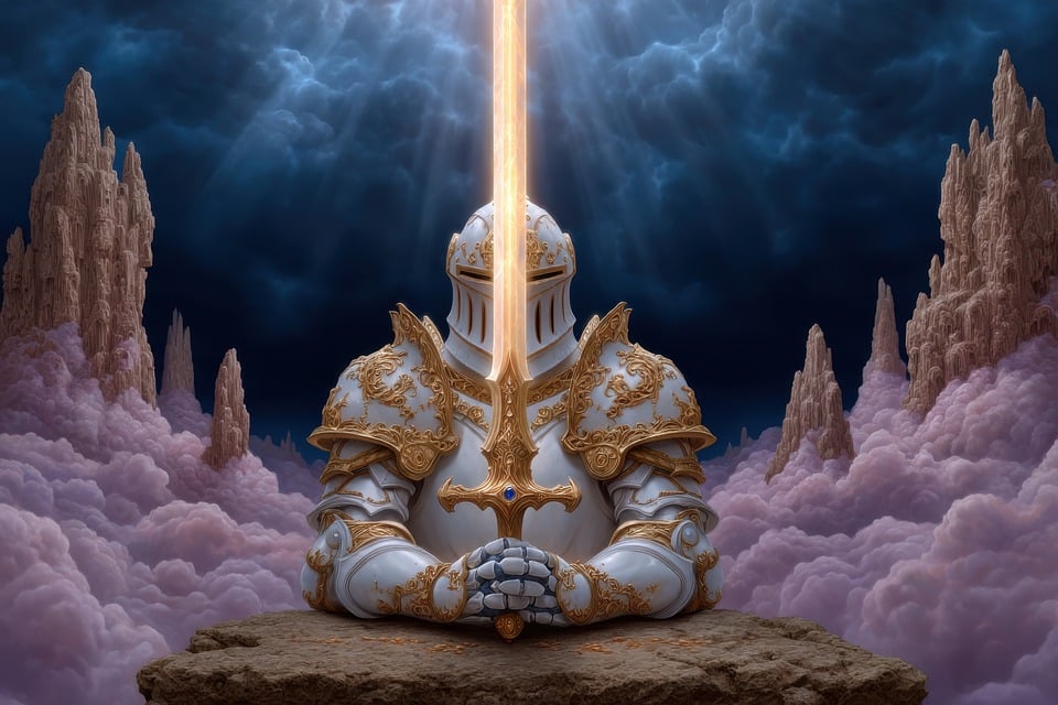 Download Knight, Armor, Divine. Royalty-Free Stock Illustration Image ...