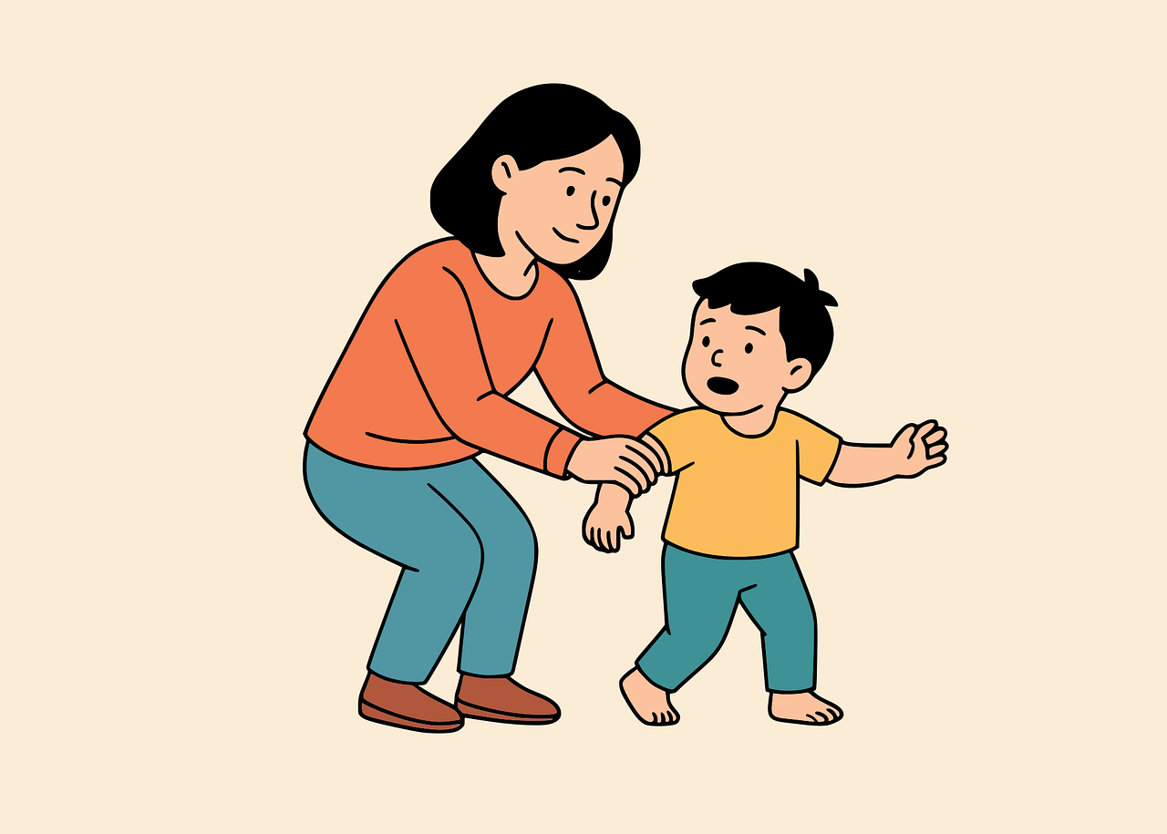 Download Mother, Child, Walking. Royalty-Free Vector Graphic - Pixabay