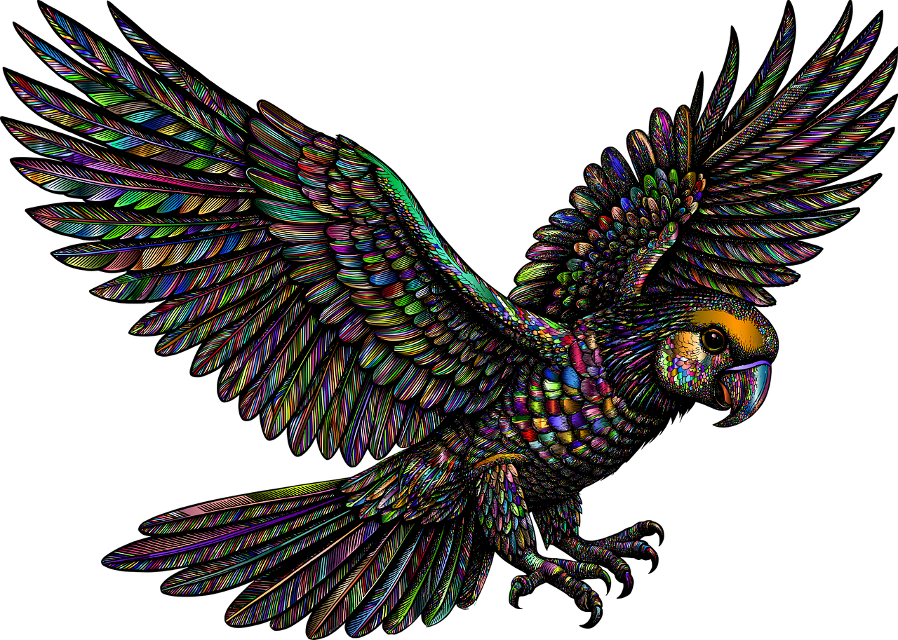 Download Parrot, Bird, Animal. Royalty-Free Vector Graphic - Pixabay