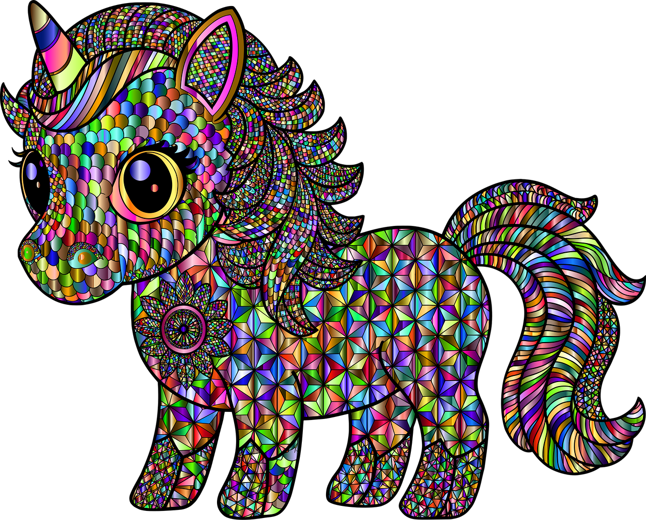 Download Unicorn, Horse, Nature. Royalty-Free Vector Graphic - Pixabay