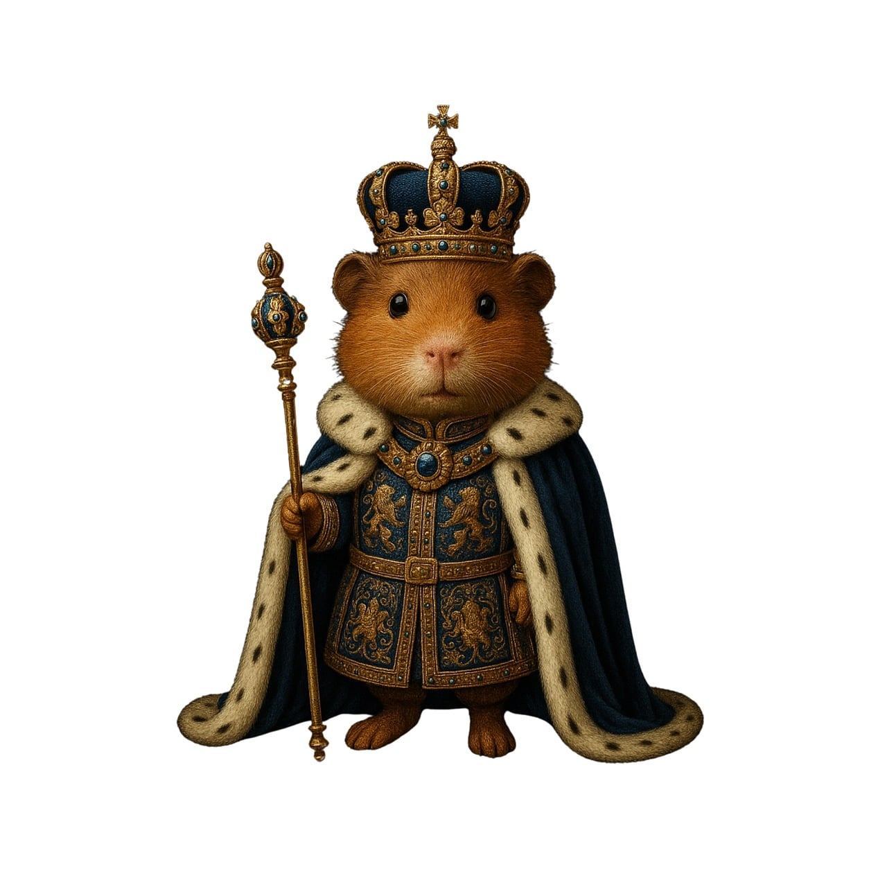 Rei Hamster Real Animal De - Gráfico vetorial grátis no Pixabay