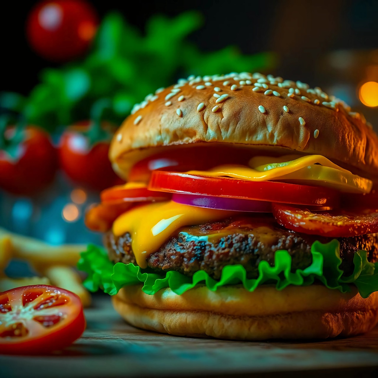 Burger Cheeseburger Du Boeuf - Image gratuite sur Pixabay