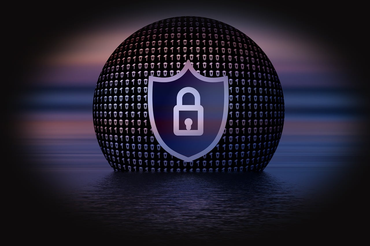 Download Data Privacy Security Binary Code Royalty Free Stock Illustration Image Pixabay