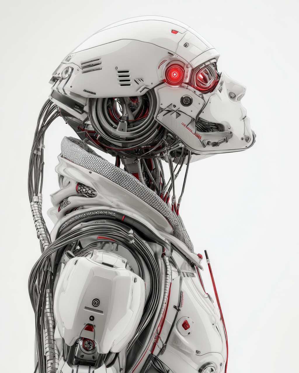 Ai Generado Robot Cyborg Telón De - Imagen gratis en Pixabay