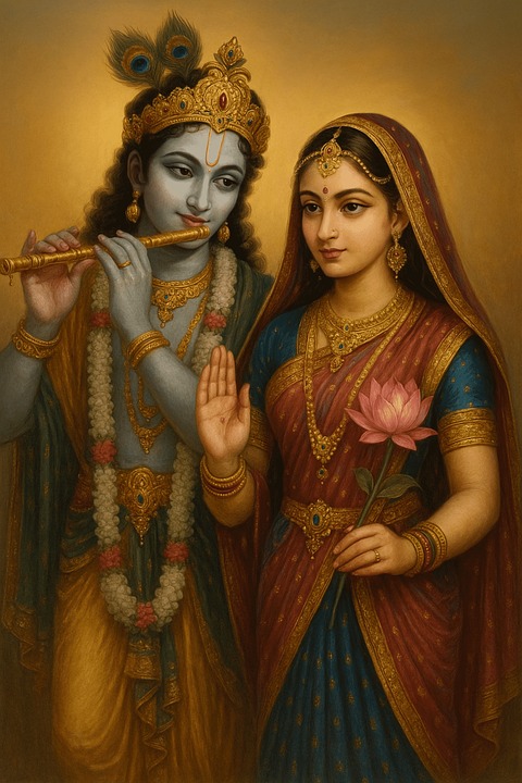 Radhe Krishna Radha - Image gratuite sur Pixabay