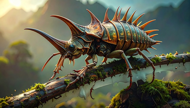 Download Alien Insect, Ai, Prehistoric. Royalty-Free Stock Illustration ...