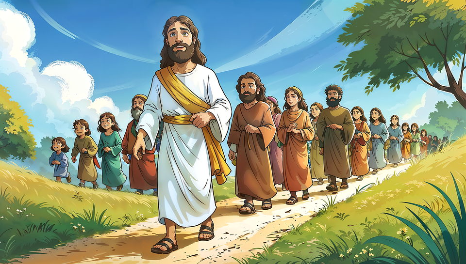Download Jesus, Christ, Follow. Royalty-Free Stock Illustration Image ...