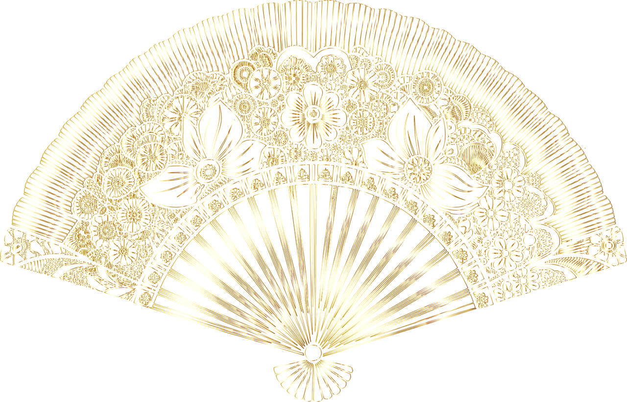 Download Hand Fan, Fan, Flower Wallpaper. Royalty-Free Vector Graphic ...