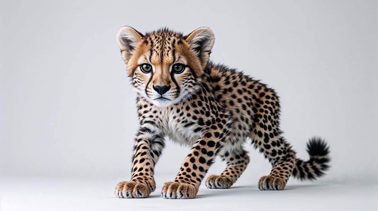 Download Cheetah Cub, Cute, Adorable. Royalty-Free Stock Illustration ...