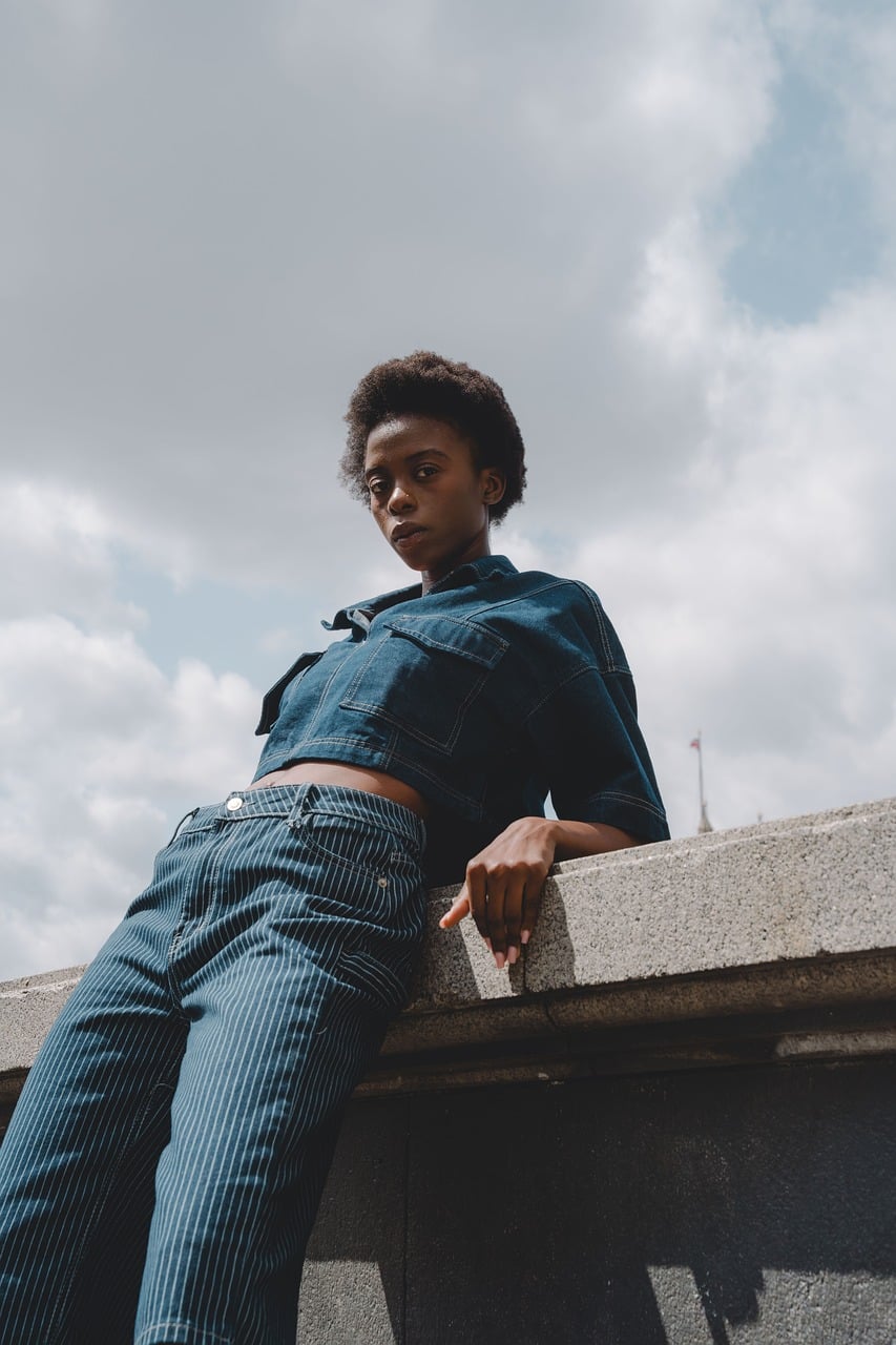 Urbane Mode Denim-Outfit - Kostenloses Foto auf Pixabay