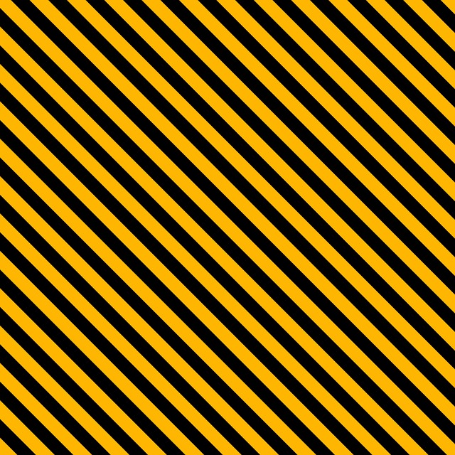 Garis-Garis Hitam Kuning - Gambar gratis di Pixabay