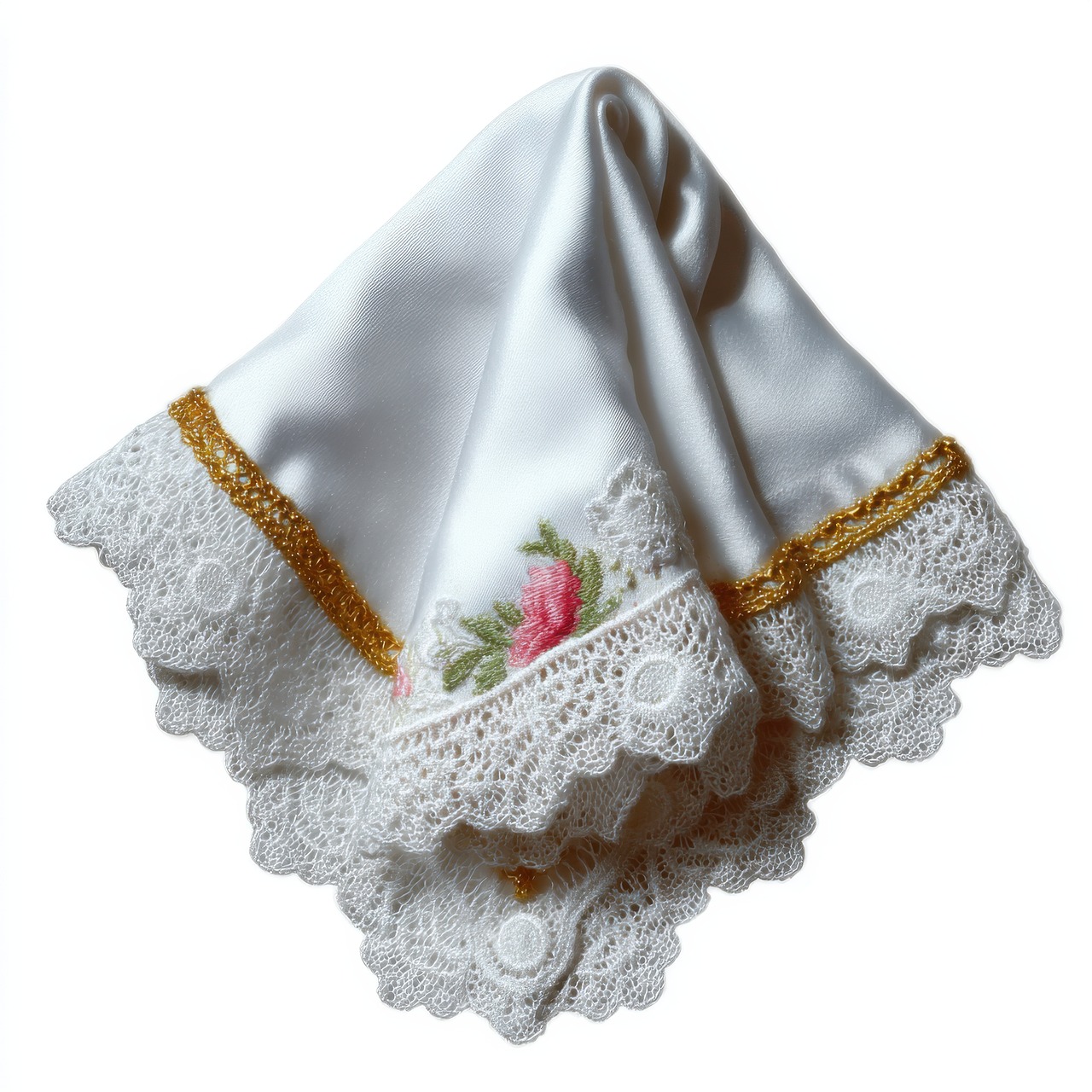 Download Handkerchief, Lace, Satin. Royalty-Free Stock Illustration ...