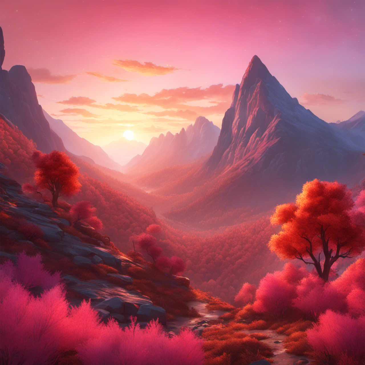 Download Fantasy, Dream, Nature. Royalty-Free Stock Illustration Image ...