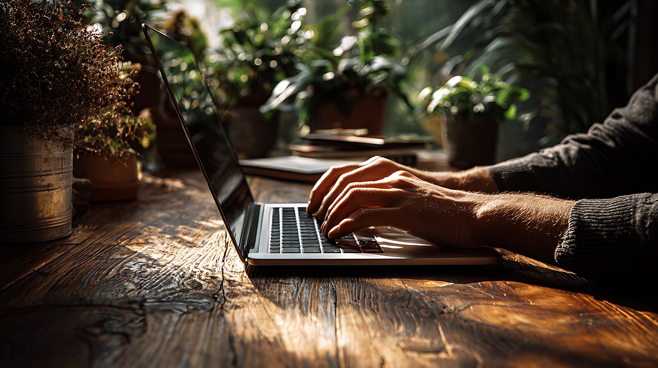 Download Hand, Laptop, Notebook. Royalty-Free Stock Illustration Image ...
