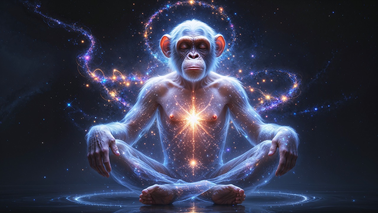 Download Ai Generated, Chimpanzee, Ape. Royalty-Free Stock Illustration ...
