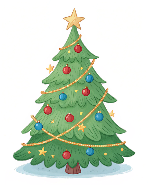 Download Christmas, Nature, Tree. Royalty-Free Stock Illustration Image ...