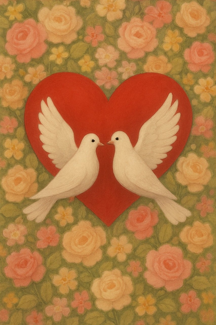 Amour Cœur Colombe De Paix - Image gratuite sur Pixabay