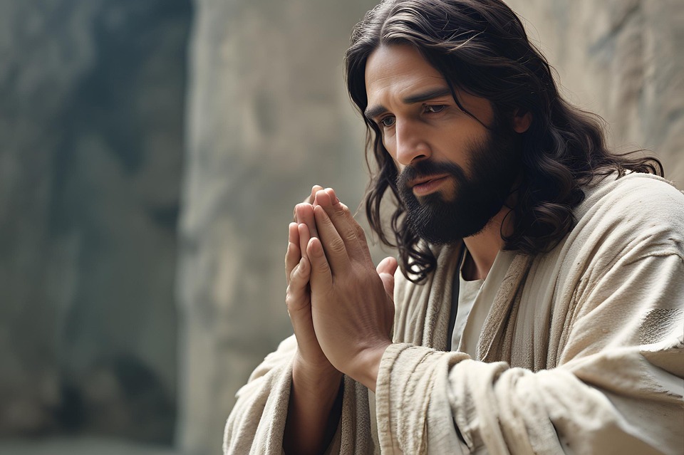 Download Jesus Prayed The Father In Heaven, Jesus Prayer, Lord'S Prayer ...
