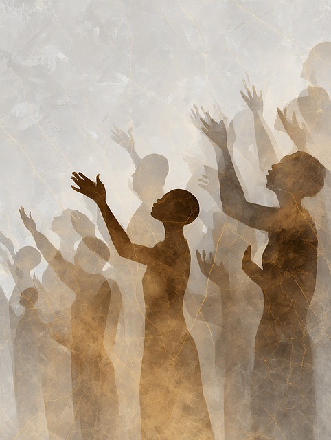 Download Silhouette, Hands, Raised. Royalty-Free Stock Illustration ...