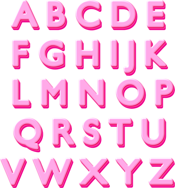 Download Pink, Alphabet, Letters. Royalty-Free Stock Illustration Image ...