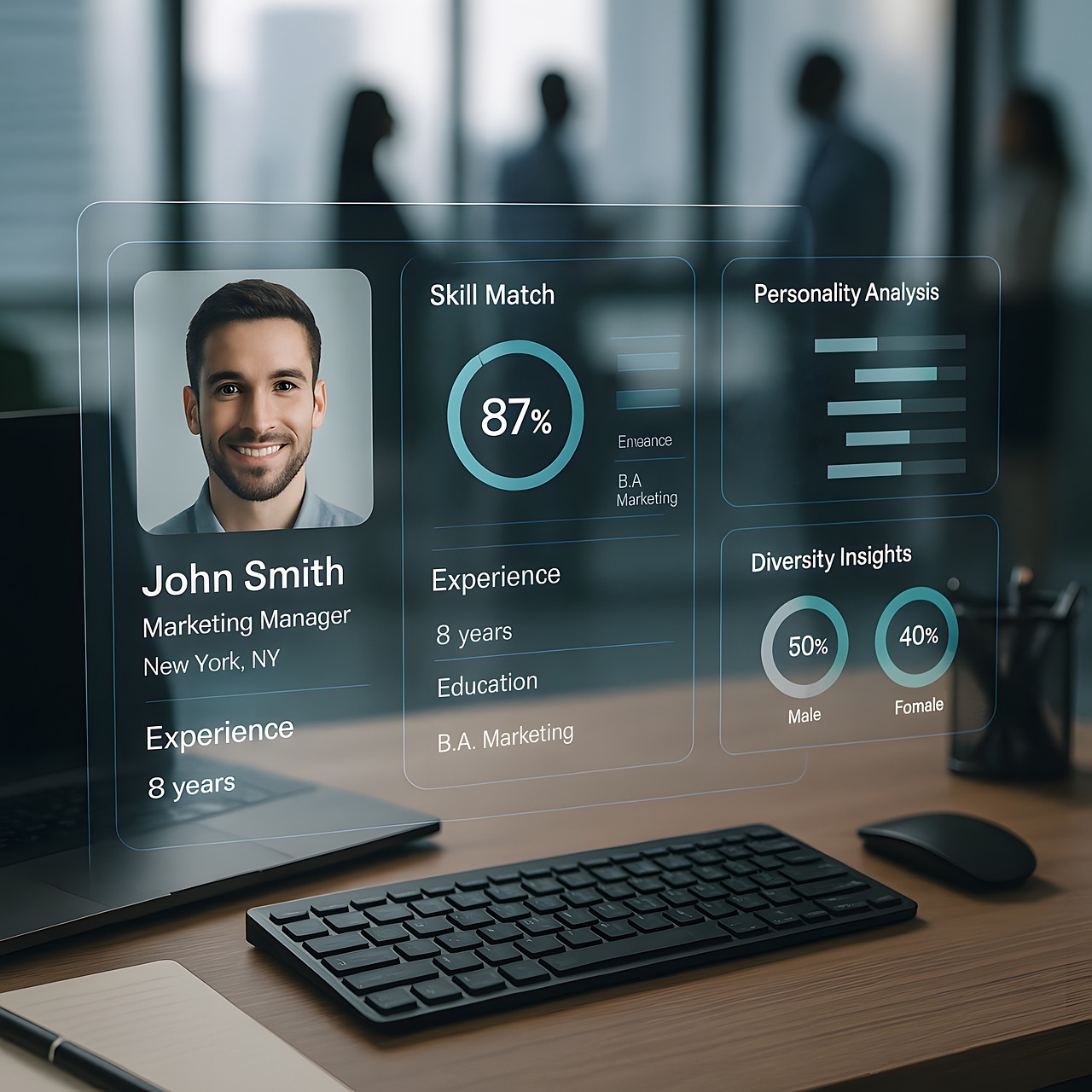 Download Augmented, Dashboard, Profile. Royalty-Free Stock Illustration ...