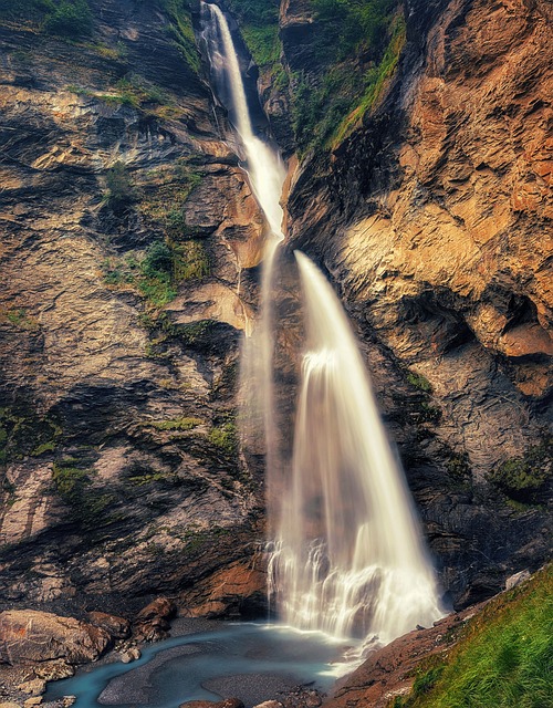 Waterfall Water Landscape - Free photo on Pixabay