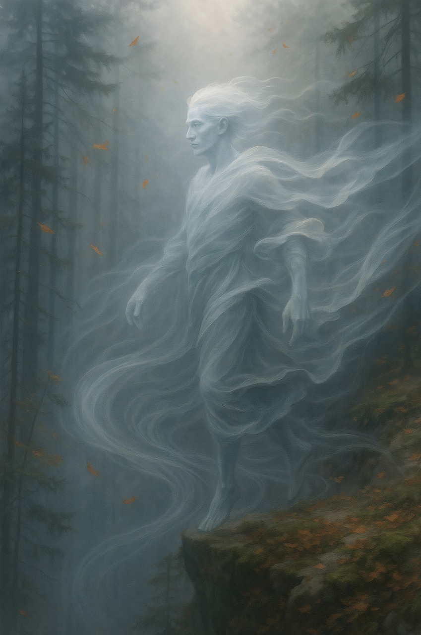 Download Spirit, Wind, Forest. Royalty-Free Stock Illustration Image ...