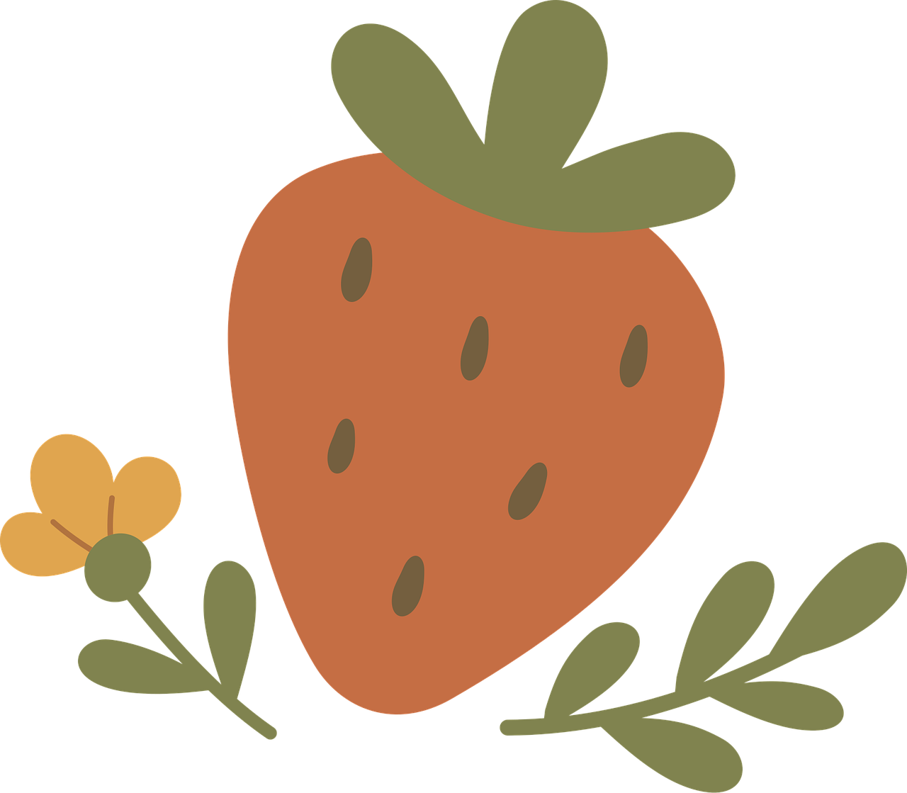 Download Decoration, Strawberry, Garden. Royalty-Free Vector Graphic ...
