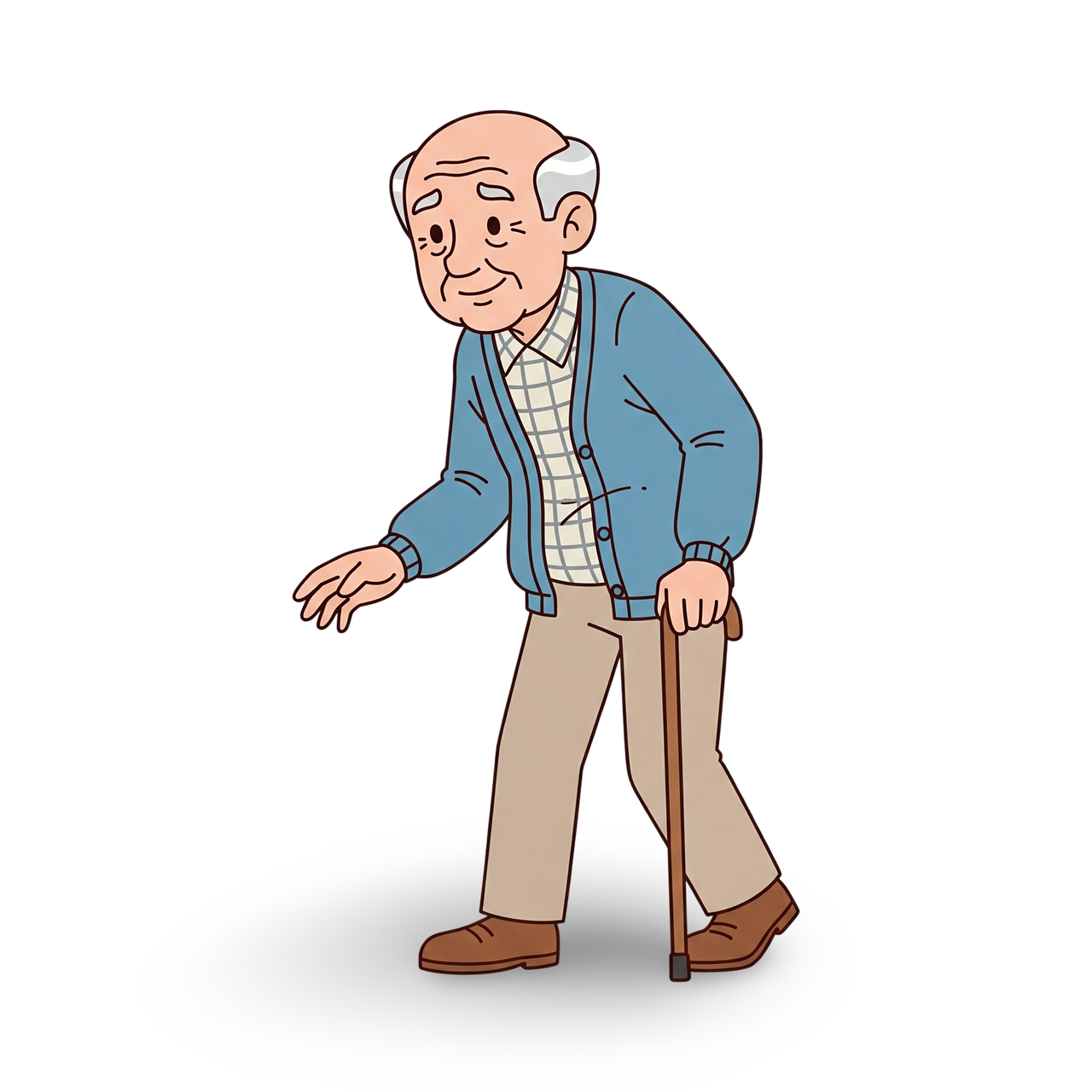 Senior Cartoon