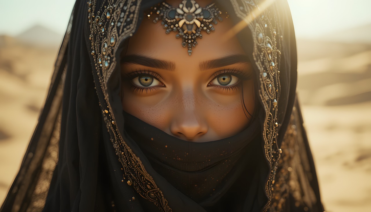 Download Woman, Egyptian, Veil. Royalty-Free Stock Illustration Image ...