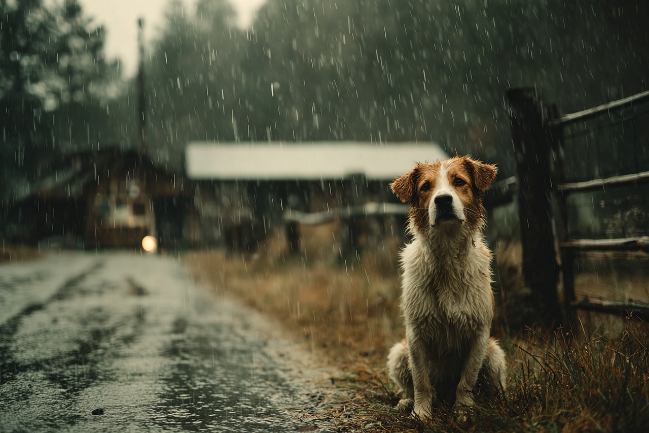 Dog Rain Wet By - Free photo on Pixabay