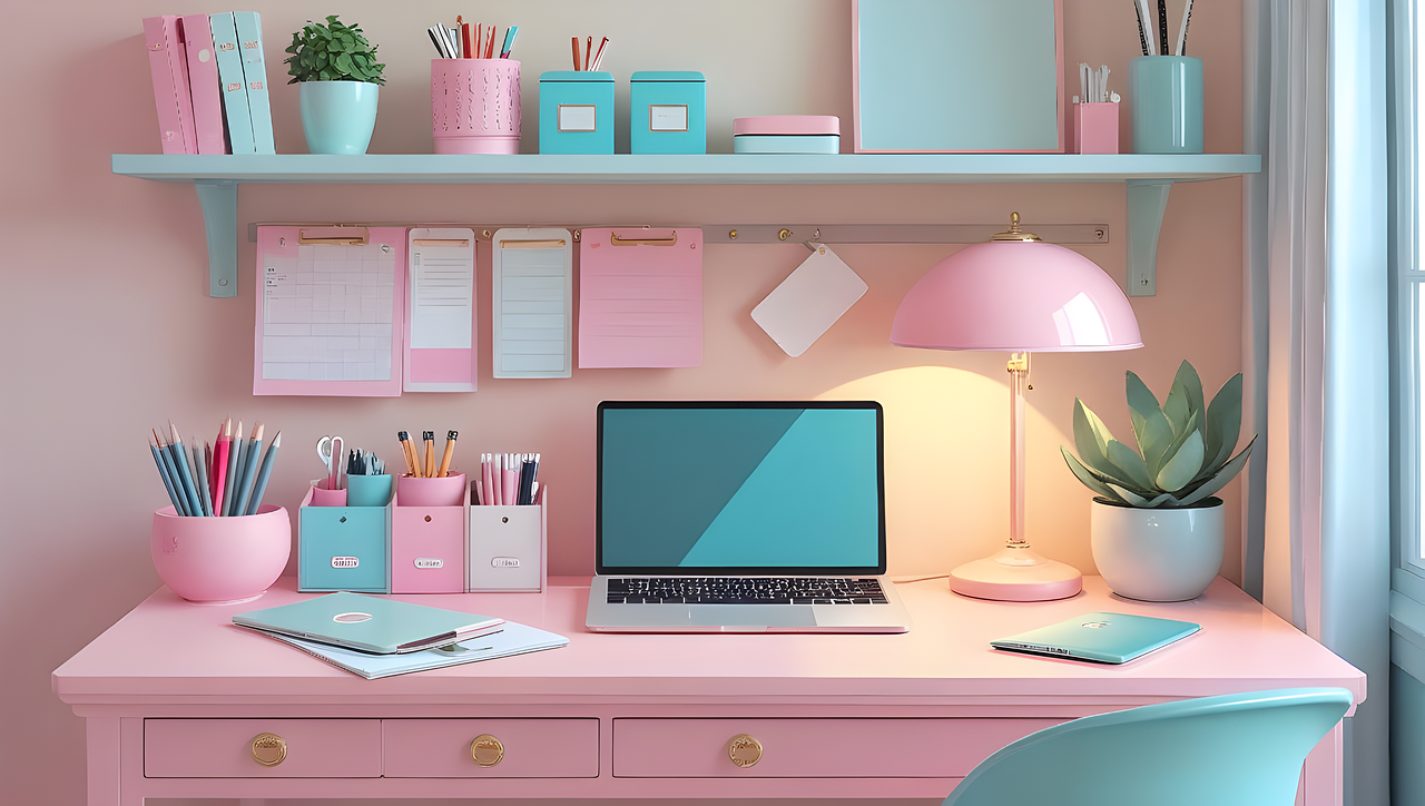 Download Pastel Colors, Desktop Pastel Colors, Organized Desktop ...