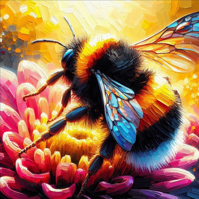 Ai Generated Bumble Bee Art - Free photo on Pixabay