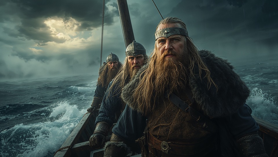 Download Vikings, Warrior, Medieval. Royalty-Free Stock Illustration ...